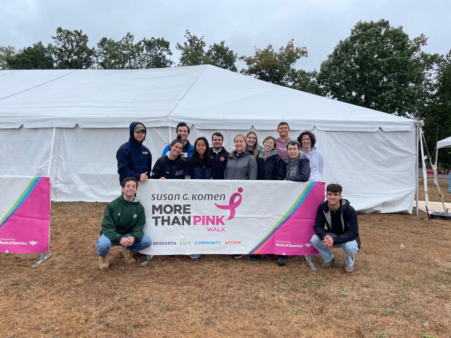 Susan G. Komen More Than Pink Walk Service Event | Chi Epsilon